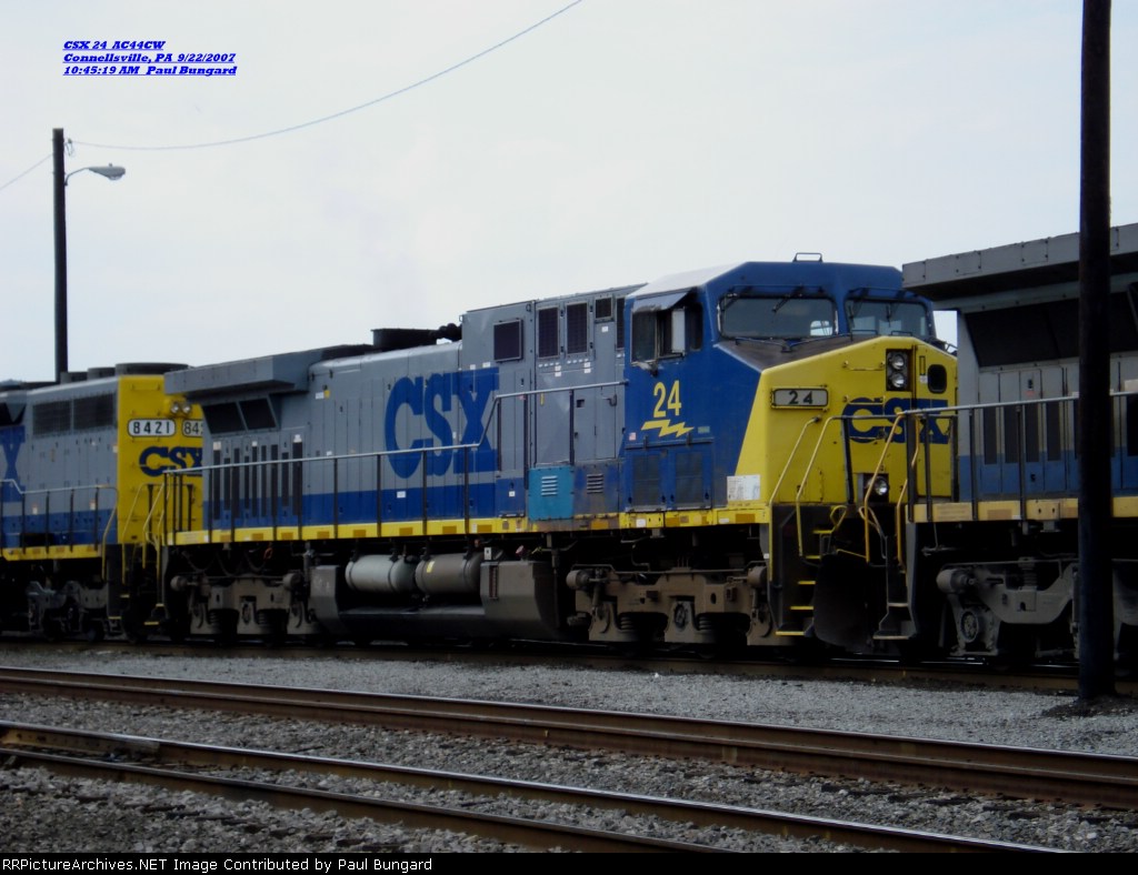 CSX 24 AC44CW Sept 22, 2007